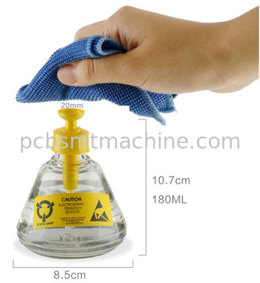 ESD Safe Solvent Dispensing Bottle, Anti Static Transparent Glass ...