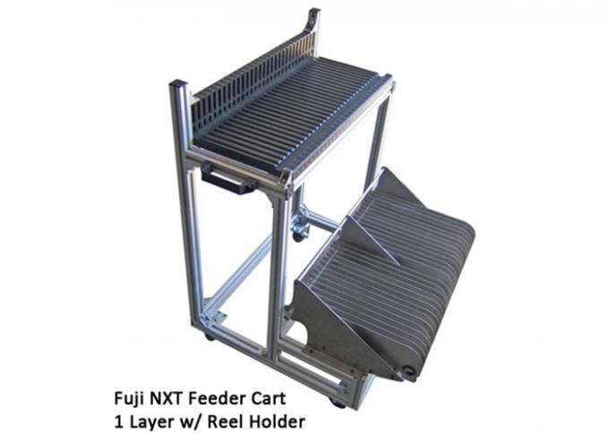 Heavy-duty single layers 45 feeder slots aluminum Fuji NXT Feeder Cart ...
