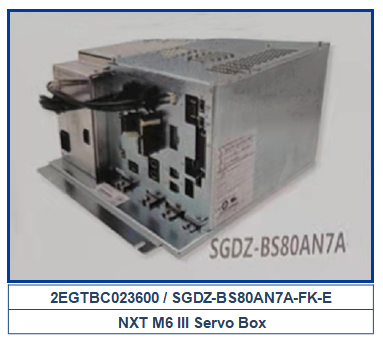 2EGTBC023600 SGDZ-BS80AN7A-FK-E Fuji NXT M6 III Servo Box