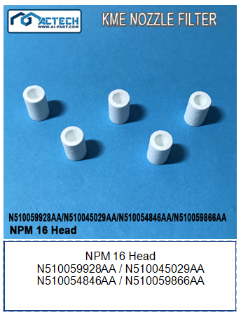 Panasonic NPM 16 Head Filter N510059928AA N510045029AA N510054846AA ...