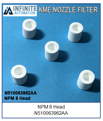 N510063962AA Panasonic NPM 8 Head Filter For SMT Machine