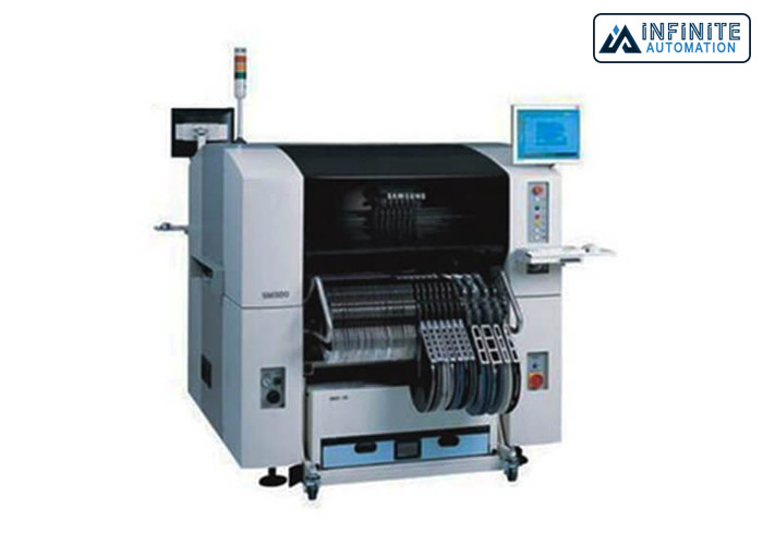 Samsung SM320 PCB SMT Machine With 18500CPH Optimum Speed