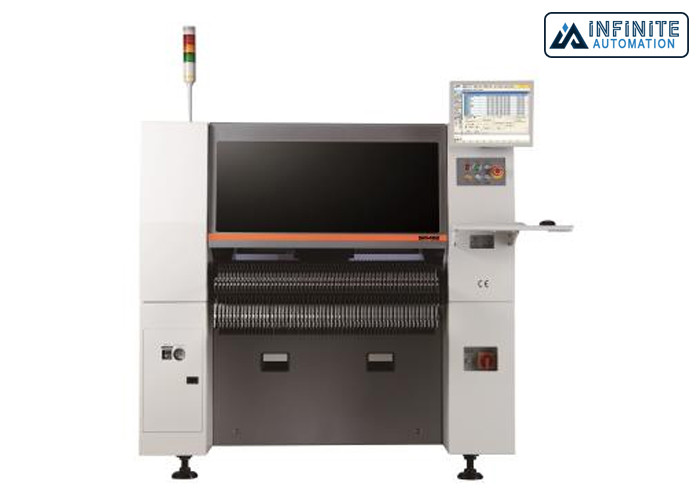 Hanwha SM482 PLUS SMT Mounter For 0603 Microchips To 22mm IC Components
